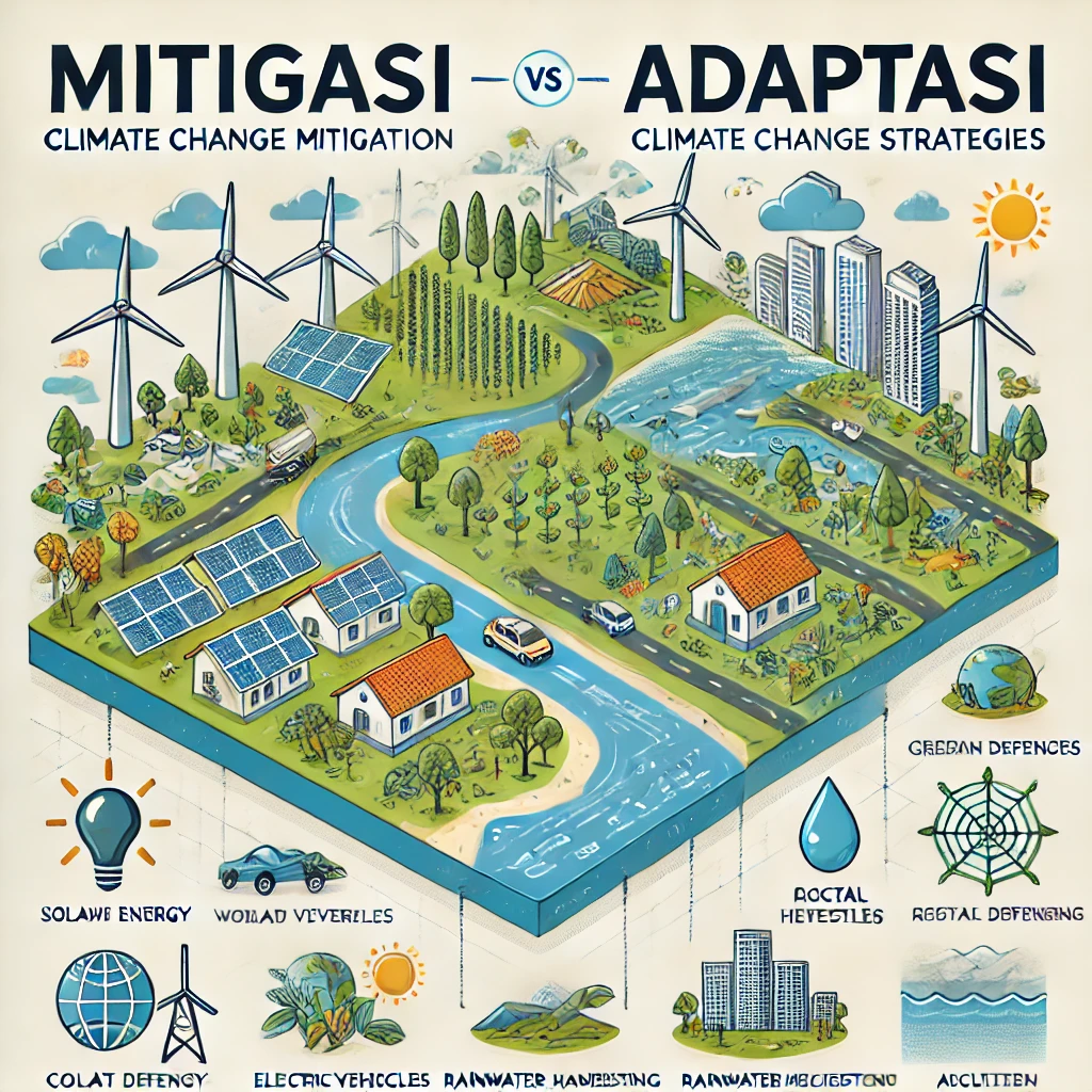 Apa Perbedaan Mitigasi dan Adaptasi pada Pencapain Target NDC? – IPEHIJAU
